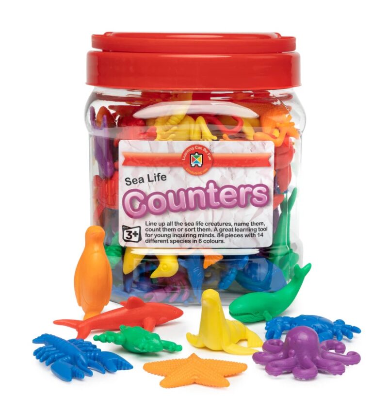 Sealife Counters - Educational Art Supplies
