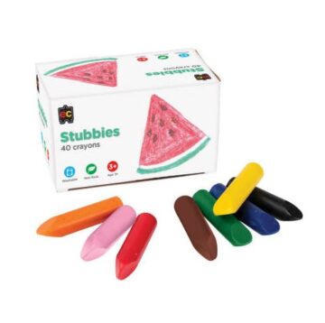 Stubbies Crayons 40pk – Educational Art Supplies
