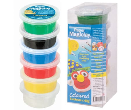 Paper Magiclay Coloured 240g – Educational Art Supplies