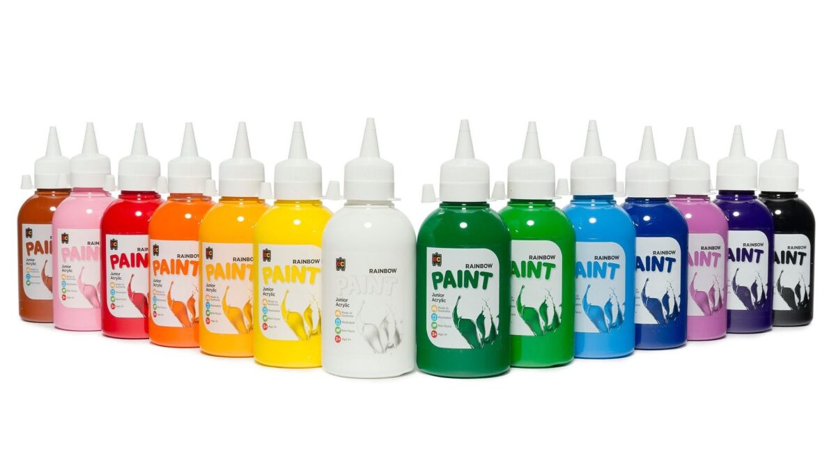 Rainbow Paint 250ml - Educational Art Supplies