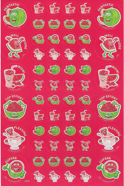 Scratch n’ Sniff Stickers Watermelon – Educational Art Supplies
