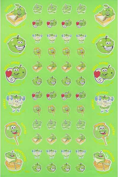 Scratch n’ Sniff Stickers Green Apple – Educational Art Supplies